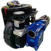 China ZL-490 AGV Heavy Load Wheel Traction Motor Rubber Drive Wheel 2T Capacity 400mm for sale