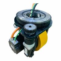 China ZL-500 AGV Heavy Duty Steering Drive Wheel DC Motor 5 Ton Load 400mm Diameter for sale