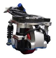 China ZL-B27 Damping AGV Steering Wheel Drive 180mm Wheel Diameter 100KG-40T Load for sale
