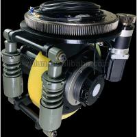 China Customization 2000kg Load Electric Drive Wheel Polyurethane Rubber Hub Motor for sale