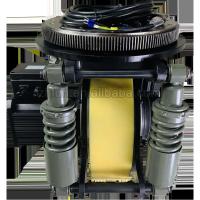 China Customization 2000kg Load Electric Drive Wheel Polyurethane Rubber Hub Motor for sale