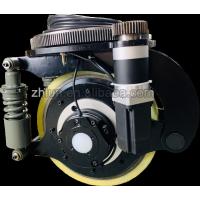 China Customization 2000kg Load Electric Drive Wheel Polyurethane Rubber Hub Motor for sale