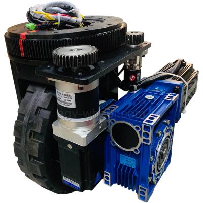 China Heavy Duty 48V 2KW Horizontal Servo Motor Wheel AGV Drive Wheels for sale