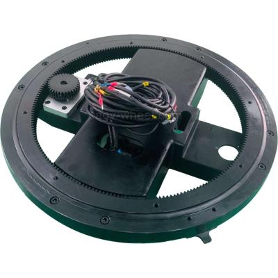 China AGV Drive Wheel 125mm 750W 48V Servo Motor for Heavy Load Pallet Truck Replacement for sale