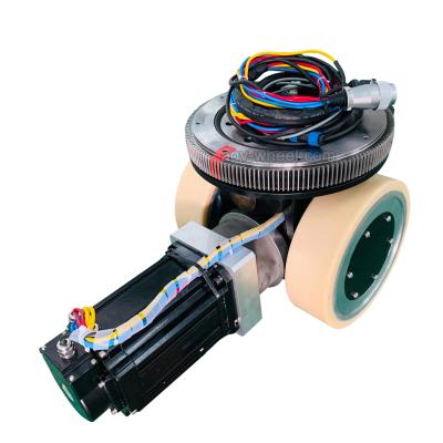 China 3000W AC Motor Drive Wheel 250mm Diameter 48V for AGV Heavy Load Robot for sale