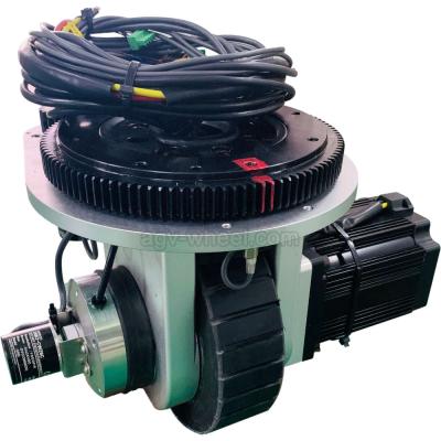 China Horizontal Motor Forklift Drive Wheel Assembly 1000kg AGV Industrial Wheels for sale