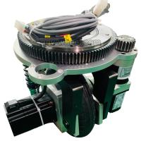 China Double Support Damper Structure Motor Robot Drive Wheel 210mm 1000kg Load for sale