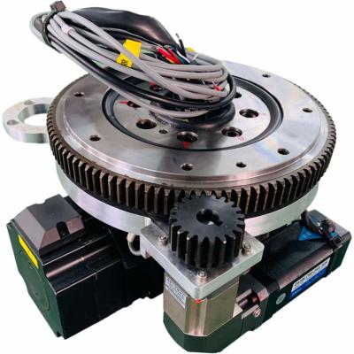 China 170mm AGV Drive Wheel 125mm Diameter 100-750W Servo Motor for Automated Guided Vehicle for sale