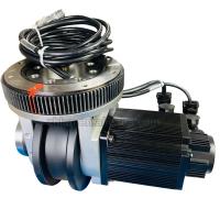 China Auto Industry Heavy Duty Robot Drive Wheel 1.5T AC Servo Motor Direct Drive Wheel for sale