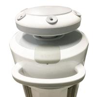 China UVC Light and Spray Disinfection Robot 15L Capacity Hospital AGV for sale