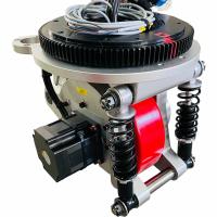 China Servo Motor 400W 24V AGV Steering Wheel Small Diameter Single Drive Wheel for sale
