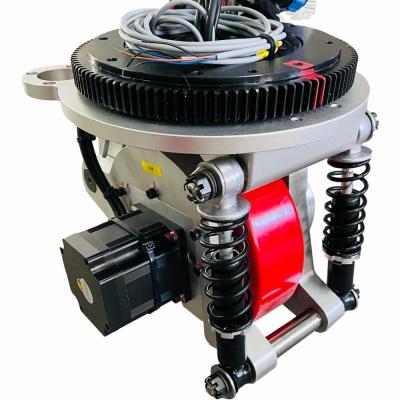 China Servo Motor 400W 24V AGV Steering Wheel Small Diameter Single Drive Wheel for sale