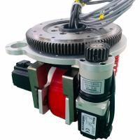 China High Friction AGV Steering Drive Wheel 125mm Diameter 1000kg Load Industrial Automation Spare Parts for sale
