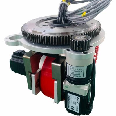 China High Friction AGV Steering Drive Wheel 125mm Diameter 1000kg Load Industrial Automation Spare Parts for sale