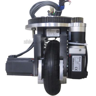 China 1000kg AGV Steering Drive Wheel DC24V Servo Motor 200mm Diameter with Shock Absorber for sale