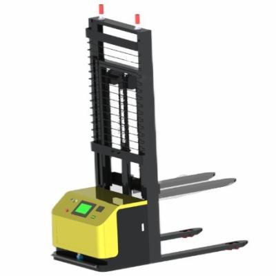 China 0-60m/min Automated Guided Vehicle Forklift AGV Robot Warehouse for sale
