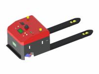 China Intelligent Pallet Mover AGV Laser Navigation Automated Forklift Truck 0-60m/min for sale