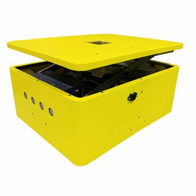 China Pallet Lifting AGV 200kg Capacity Magnetic Navigation Automated Guided Vehicle 212mm Height for sale