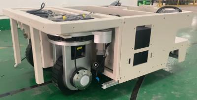 China Battery Powered AGV Chassis Mobile Transportation 4 Wheel Drive Robot Chassis for sale
