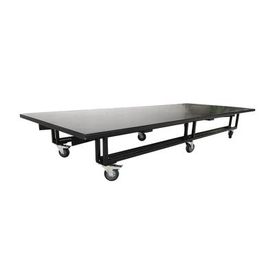 China Lurking Type AGV Spare Parts Warehouse Shelf Racks With 6 wheels for sale