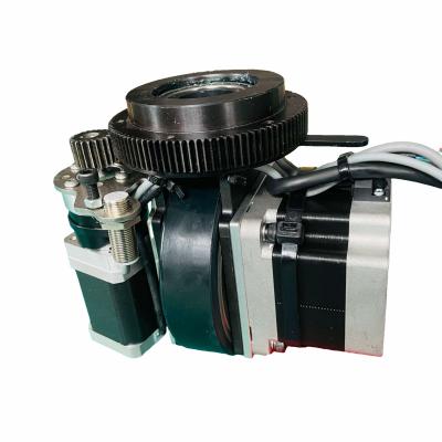 China AGV Drive Unit Polyurethane Drive Wheel 120mm Diameter 1000kg Load with Increment Encoder for sale