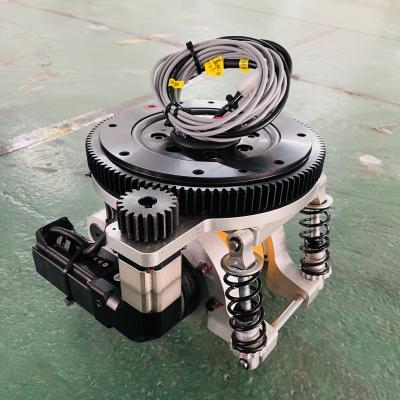 China 300kg Load 750W Motor Drive Wheel Heavy Duty Robot Wheel for Service Robot for sale