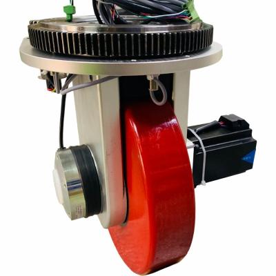 China ZHLUN AGV Drive Wheel 4000kg Load 280mm Diameter Brushless Motor Steering Wheel for Pallet Trucks for sale