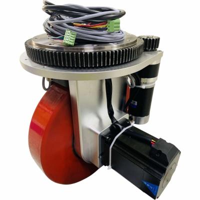 China 750W 48VDC AGV Drive Wheel Mecanum Omni Wheel 300mm Diameter 1000kg Load for sale
