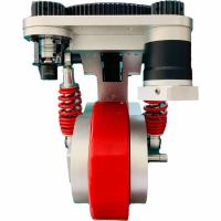 China Planetary Reduction Motorless AGV Robot Drive Wheels Various Speed Ratios for sale