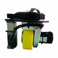 China AGV Drive Wheel 400W 48V Integrated Motor with 30I Planetary Gearbox for Automated Guided Trolley for sale