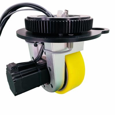 China 400W 50m/min AGV Single Drive Wheel 30I Speed Ratio Servo Motor 48V for sale