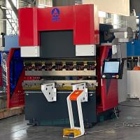 China Hydraulic CNC Press Brake Electro-Hydraulic 63T Sheet Metal Bending Chinese Stable Controller 4 Axis for sale