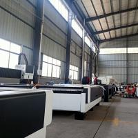 China CNC Open Type Fiber Laser Cutting Machine Metal 4015 2000W With Two Changable Tables for sale