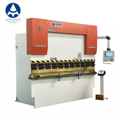 China 80T 2500MM Double Servo Motor Hydraulic Press Brakes Folding Synchronized for sale