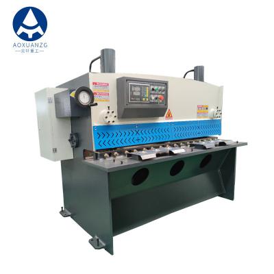 China Metal Steel Plate Guillotine Shear Cutting Machine QC12Y-8 1600MM for sale
