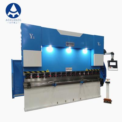 China DA53T 3 / 4 Axis Hydraulic Press Brakes CNC Bending WIth Electric Compensation for sale