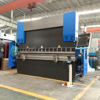 China 250T CNC Bending Machine 9mm Carbon Steel Press Brake Max Bending Thickness 3200mm Max Bending Length DA66T for sale