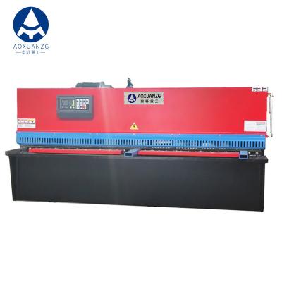 China NC Controller Carbon Steel Hydraulic Shearing Machine E21S 6 X 3200mm for sale
