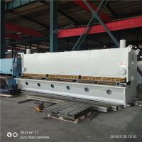 China Non Deformation Hydraulic Guillotine Shearing Machine 6m Length Mild Carbon Steel for sale