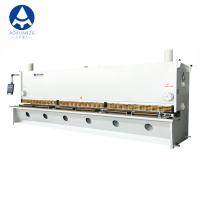 China Non Deformation Hydraulic Guillotine Shearing Machine 6m Length Mild Carbon Steel for sale