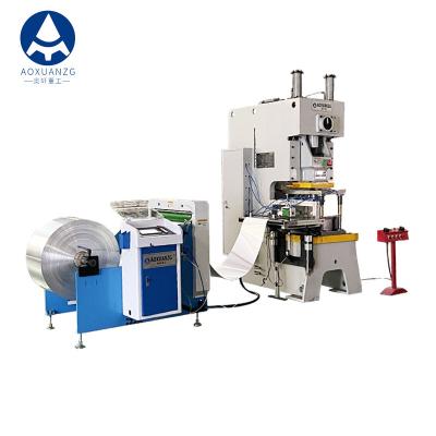 China Semi Automatic Punching Press Machine Alu Foil Bowls Cups Plates Macking for sale