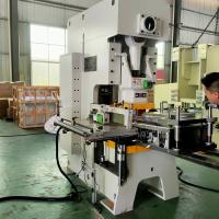 China Aluminum Foil Tray Box Special Pneumatic Punching Machine 2 Cavity for sale