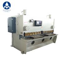 China 8mm Thickness MS / SS / GI Hydraulic Shearing Machine For Metal Plate for sale