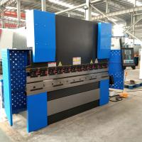 China 250T CNC Bending Machine 9mm Carbon Steel Press Brake Max Bending Thickness 3200mm Max Bending Length DA66T for sale