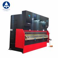 China 125t 3200 CNC 4MM Thickness Press Brake Bending Machine Big Power 1250KN for sale
