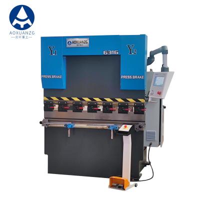 China Length 1600mm Small Press Brakes Machine Hydraulic Customer Motor for sale