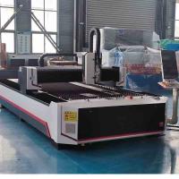 China Open Type Fiber CNC Laser Cutting Machine Metal 3015 1000W Router Laser Cutting Machine for sale