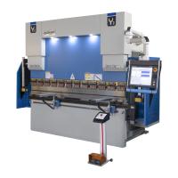 China 63T2500 CNC Press Brake Hydraulic Bending Machine 8 Axis DA66T for sale