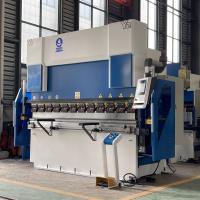 China 4+1 Axis Cnc Hydraulic Mild Steel Plate Press Brake With Da53T Controller for sale