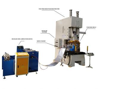 China Jh21-45T Pneumatic Punching Machine Aluminum Foil Container 45T With Auto Stacking for sale